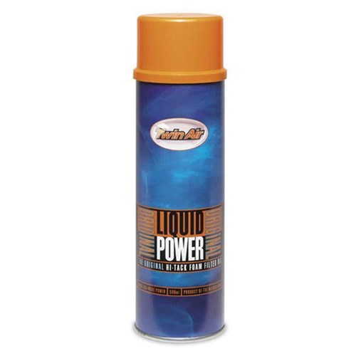 TWIN AIR LIQUID BIO POWER SPRAY AIR FILTER OIL (500ML) (UN1950/2.1) (12 ...