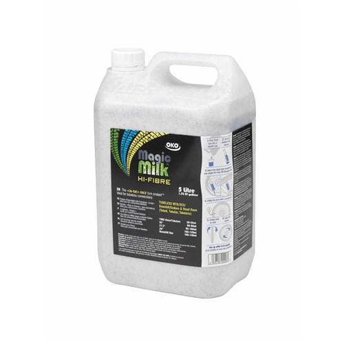 OKO MAGIC MILK HI FIBRE RACE TUBELESS 5L (4 TO A BOX) (w/injector ...