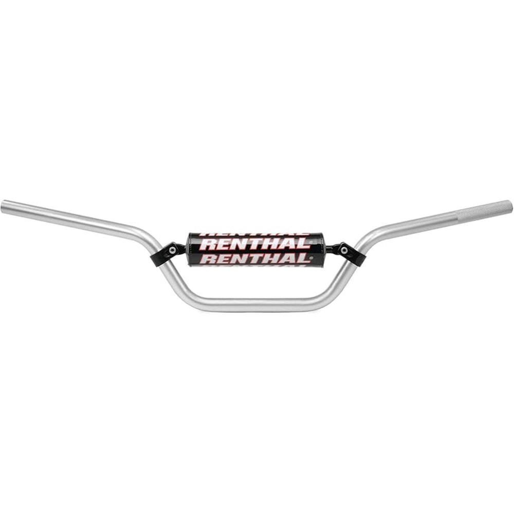 RENTHAL 7/8 H/BAR ATV YAHAMA YFZ660 RAPTOR SIL W/BAR PAD (607-01-SI-04 ...
