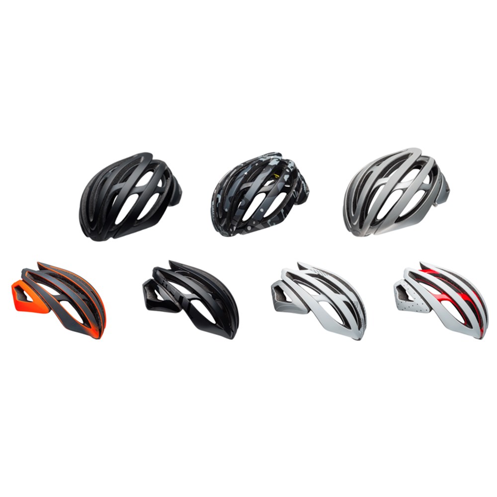 #BELL ZEPHYR MIPS MATT BLK/GRY SQUID L - Road & Gravel - Cassons - Cassons