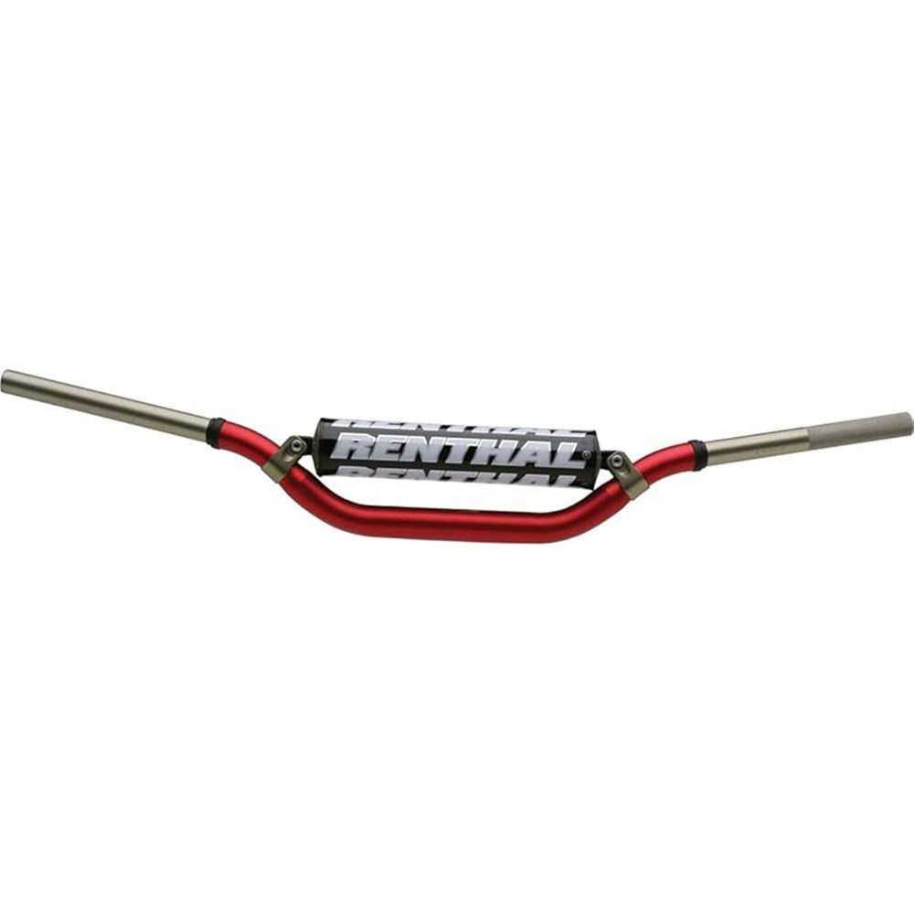 RENTHAL TWINWALL H/BAR STEWART/VILLOPOTO RED W/BAR PAD - MX ...