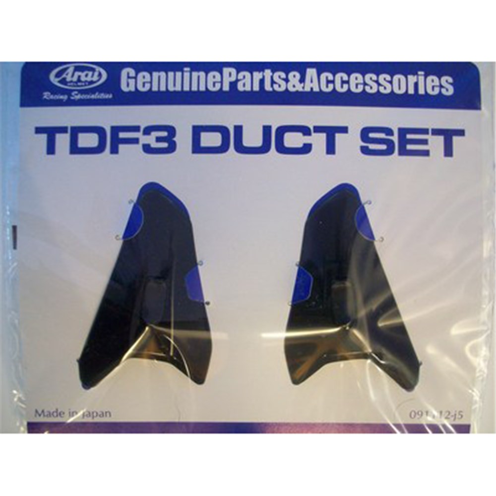 #ARAI TDF DUCT-3 BLK (SET) - Parts & Accessories - Cassons - Cassons