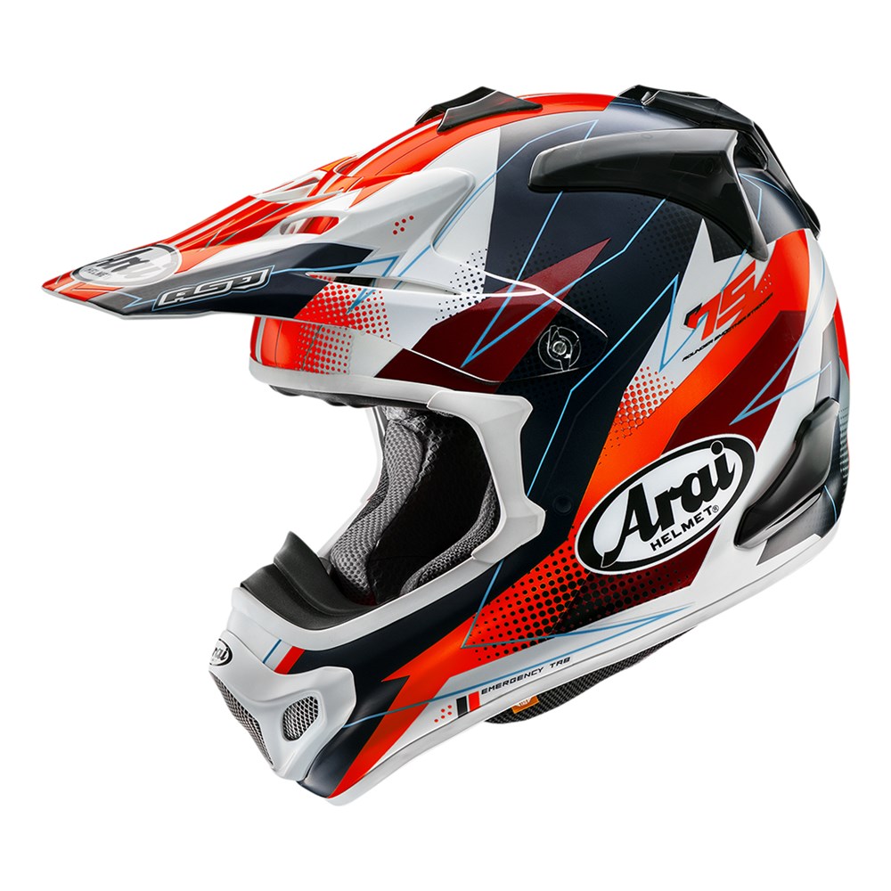 VX-PRO 4 RESOLUTE - RED - MX - Cassons - Cassons