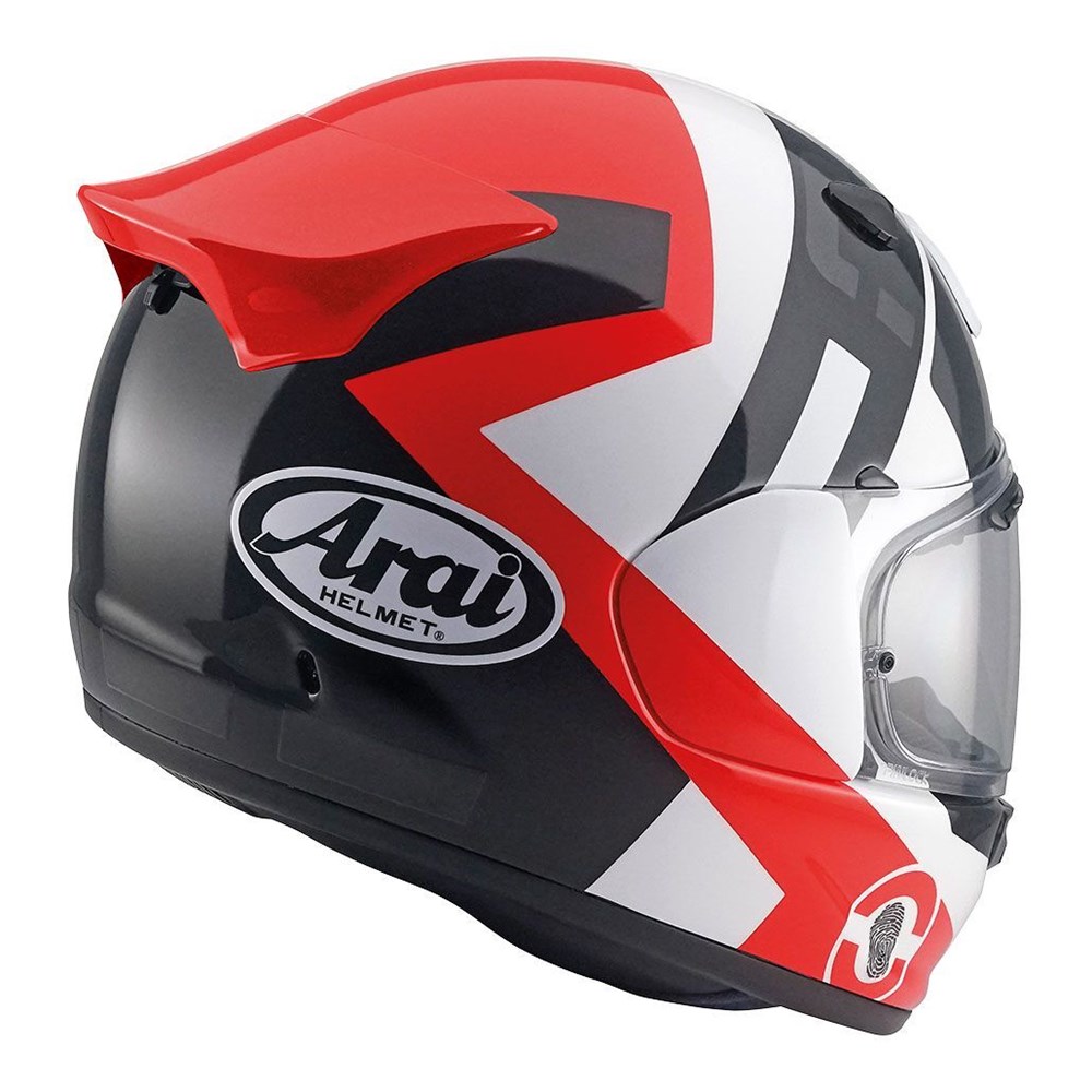 ARAI QUANTIC SPACE RED (MD) - Road - Full Face - Cassons - Cassons