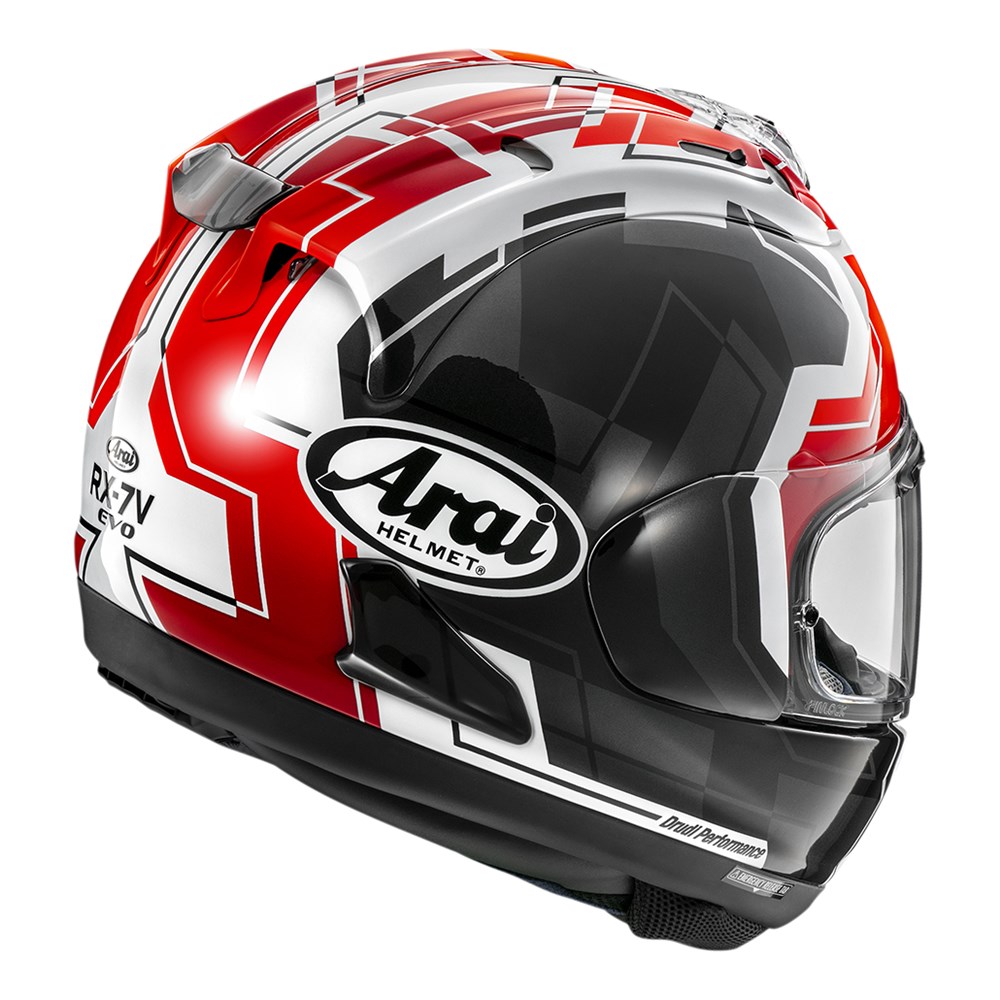 ARAI RX-7V EVO JR 65 RED (MD) - Road - Full Face - Cassons - Cassons