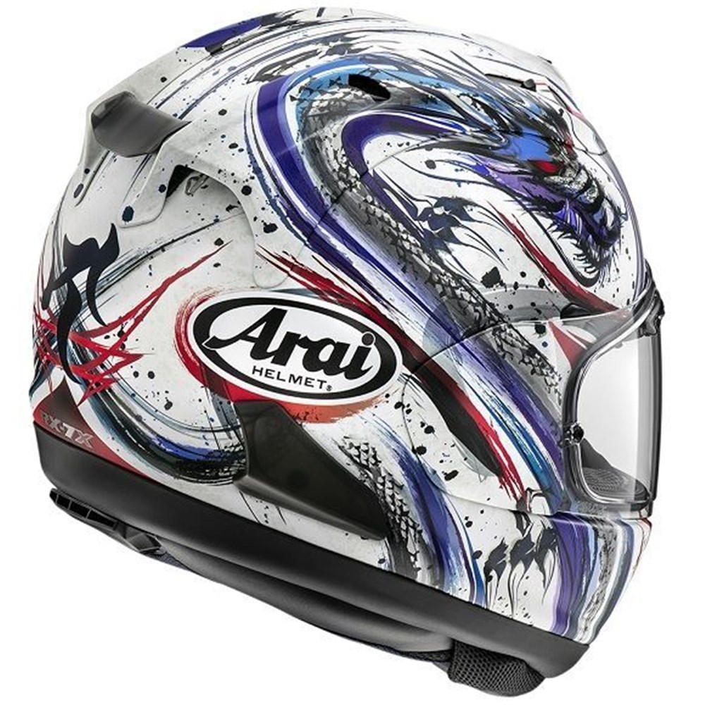 ARAI RX-7V EVO KIYONARI TC MATT (MD) - Road - Full Face - Cassons - Cassons