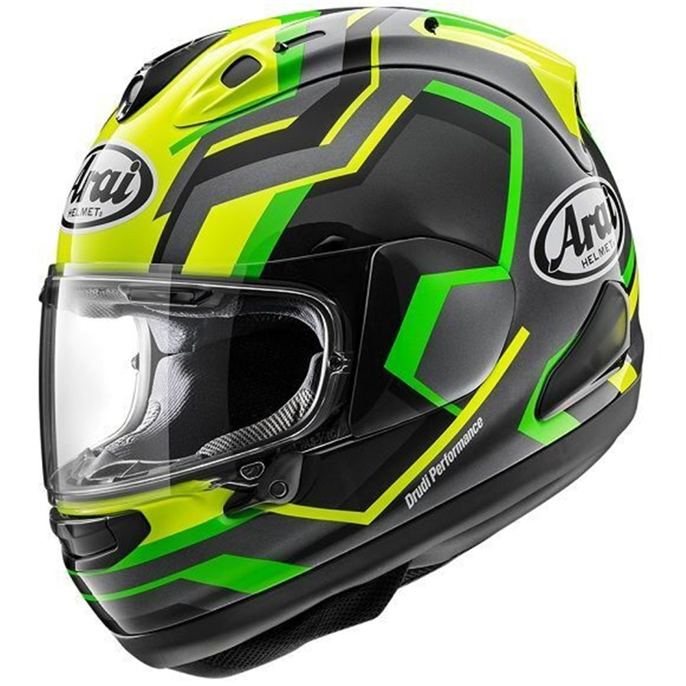 ARAI RX-7V EVO RSW GRN (MD) - Cassons - Cassons