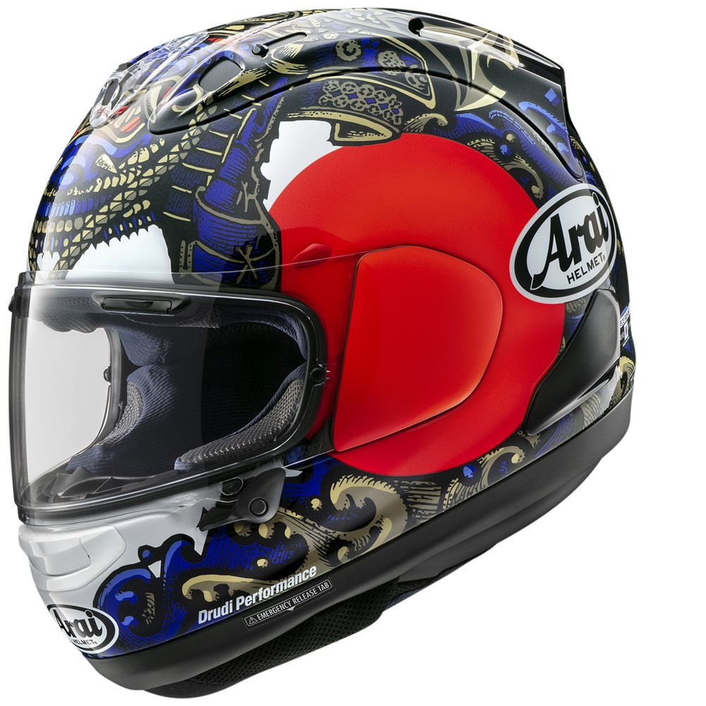ARAI RX-7V EVO SAMURAI (MD) - Road - Full Face - Cassons - Cassons