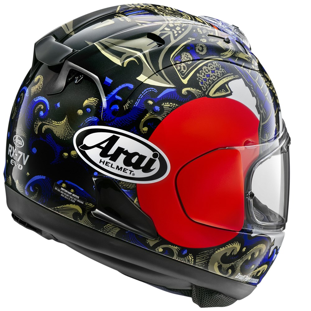 ARAI RX-7V EVO SAMURAI (LG) - Road - Full Face - Cassons - Cassons