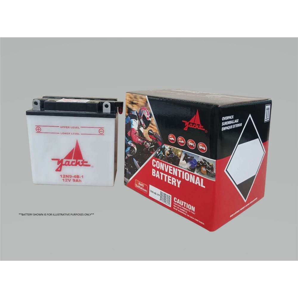 YACHT CB30L-B 12V HP (inc acid) - (UN2796/CLASS 8 - II) # - Battery ...