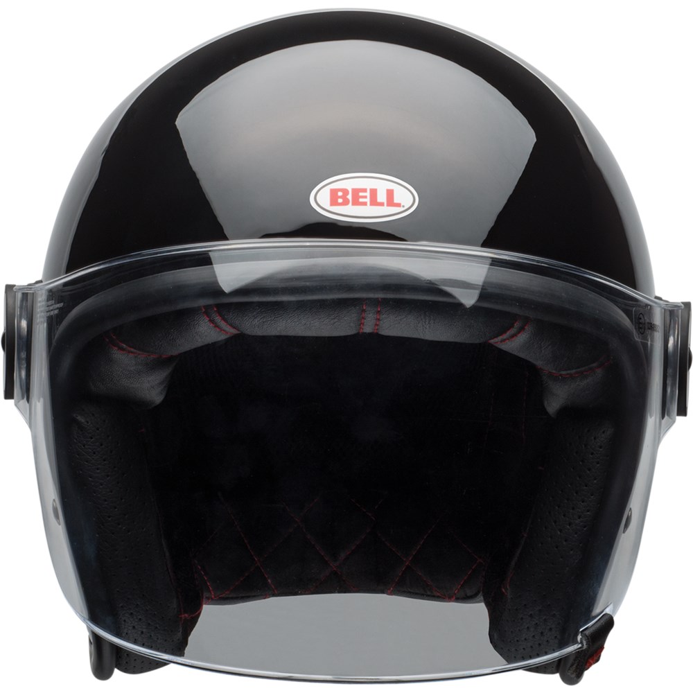 BELL RIOT SOLID - BLACK - Road - Open Face - Cassons - Cassons