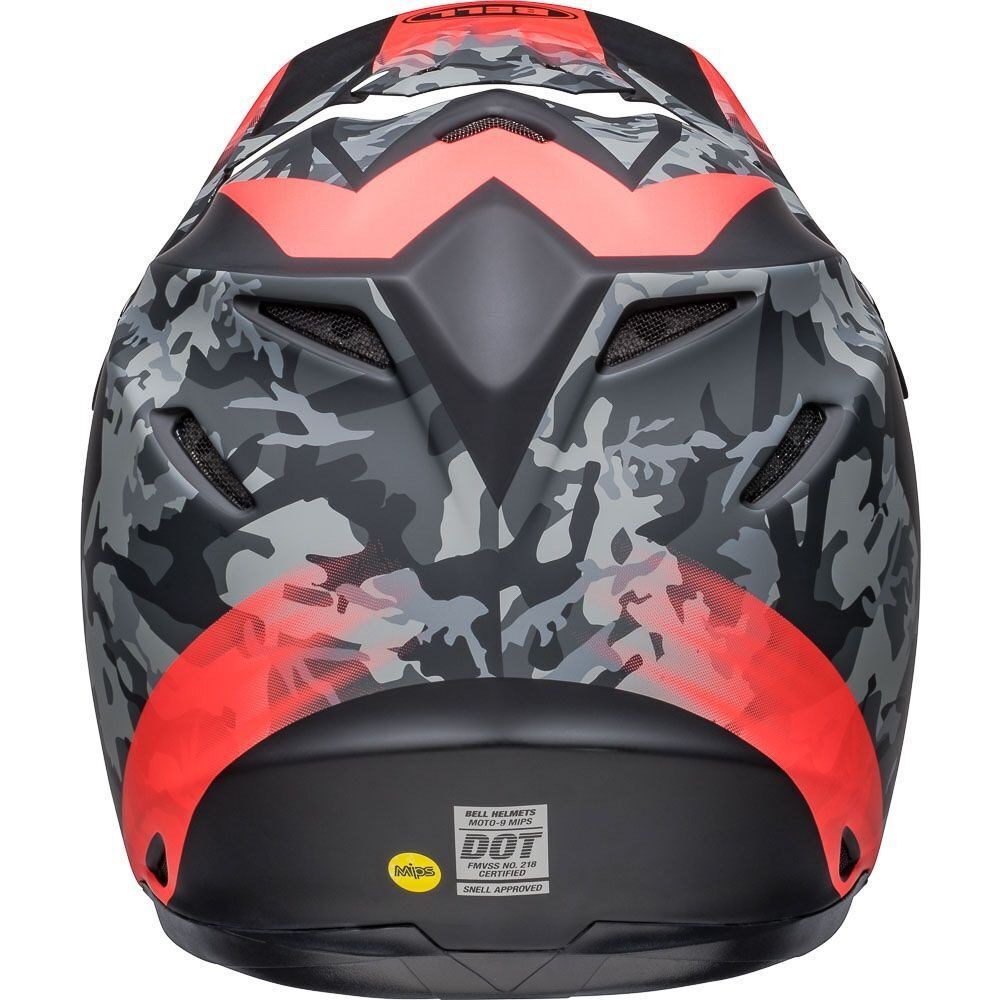 BELL MOTO-9 MIPS VENOM - MATTE BLACK CAMOUFLAGE/INFRARED - MX - Cassons ...
