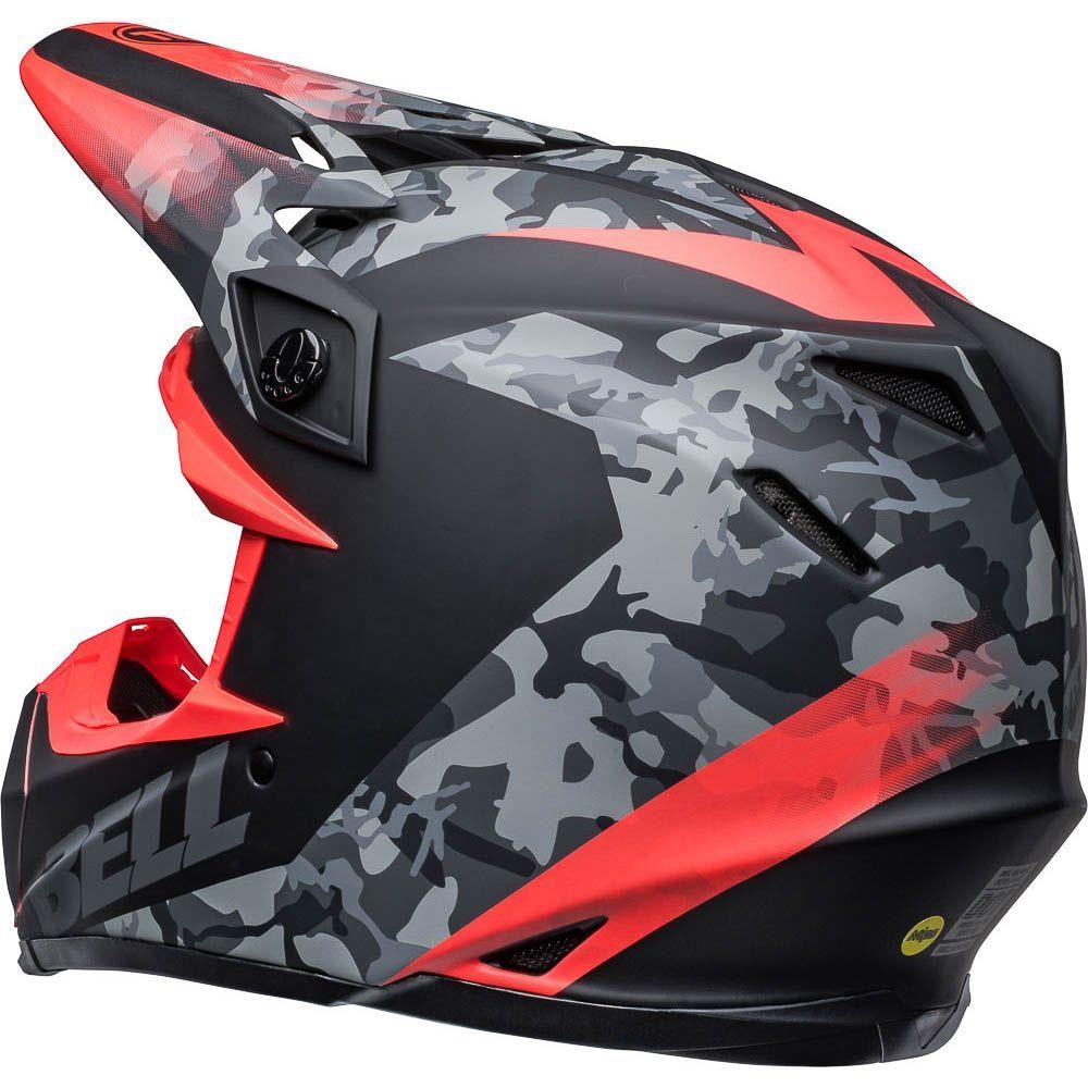 BELL MOTO-9 MIPS VENOM - MATTE BLACK CAMOUFLAGE/INFRARED - MX - Cassons ...