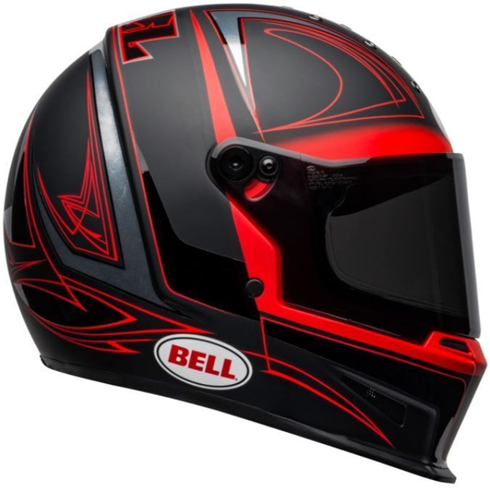 BELL ELIMINATOR SPECIAL EDITION HARTLUCK - MATTE GLOSS BLACK/RED/WHITE ...
