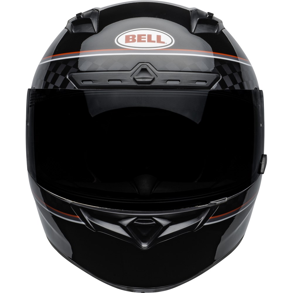 BELL QUALIFIER DLX MIPS BREADWINNER - BLACK/WHITE - Road - Full Face ...