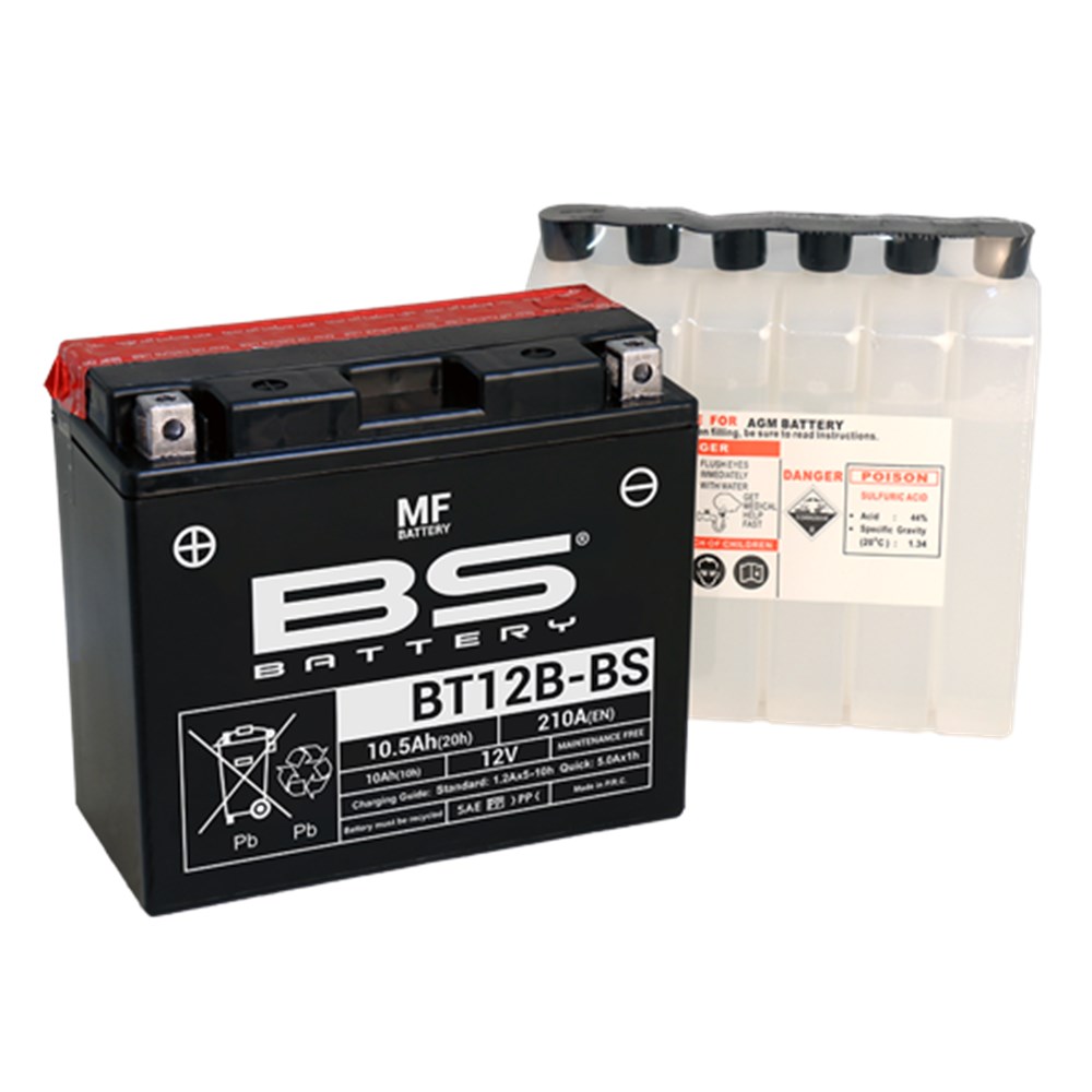 BS BATTERY MF - BT12B-BS (inc acid) - [CTN 4] (UN2796/CLASS 8 - II ...