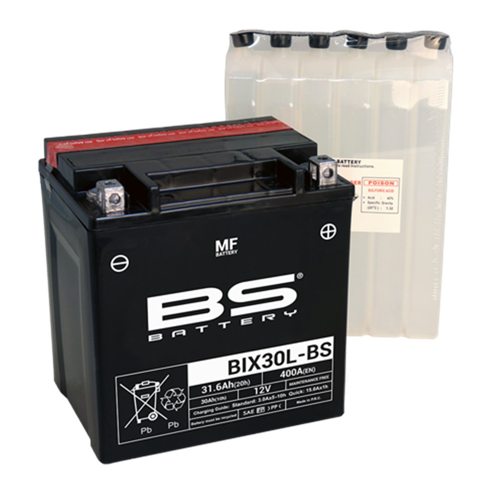 BS BATTERY MF - BIX30L-BS (inc acid) - [CTN 1] (UN2796/CLASS 8 - II ...
