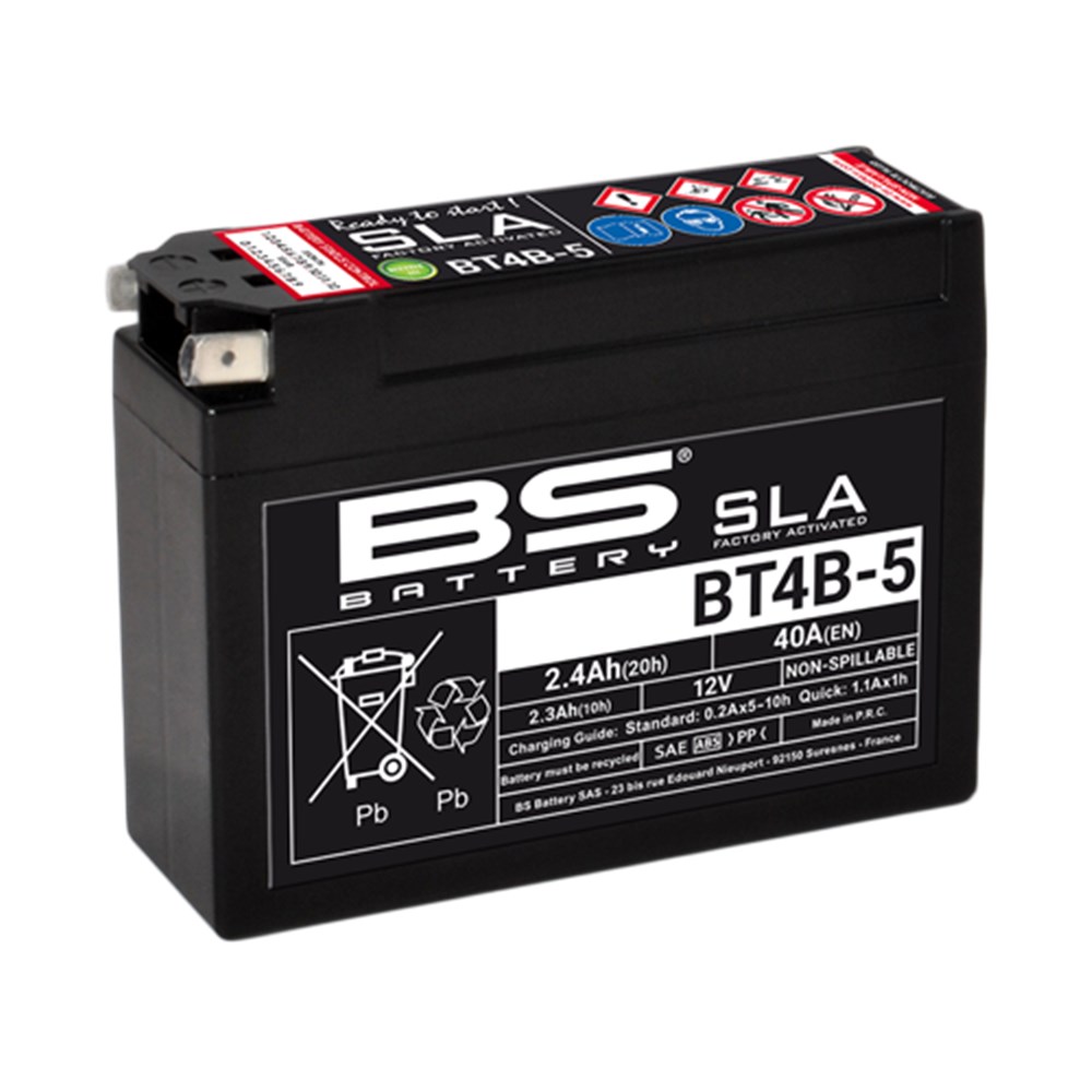 BS BATTERY SLA - BT4B-5 (FA) - [CTN 15] (UN2800/CLASS 8) - Battery ...