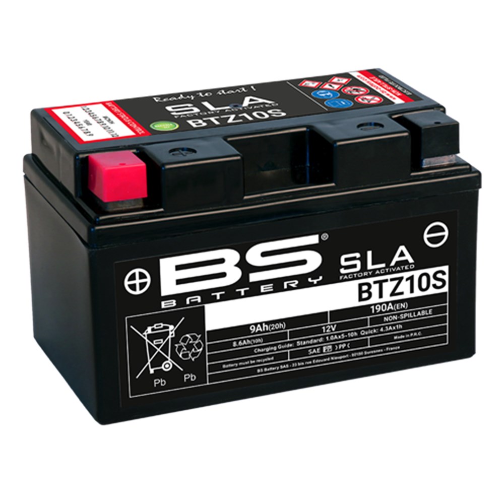 BS BATTERIES BTZ10S (FA) - Battery - Cassons - Cassons