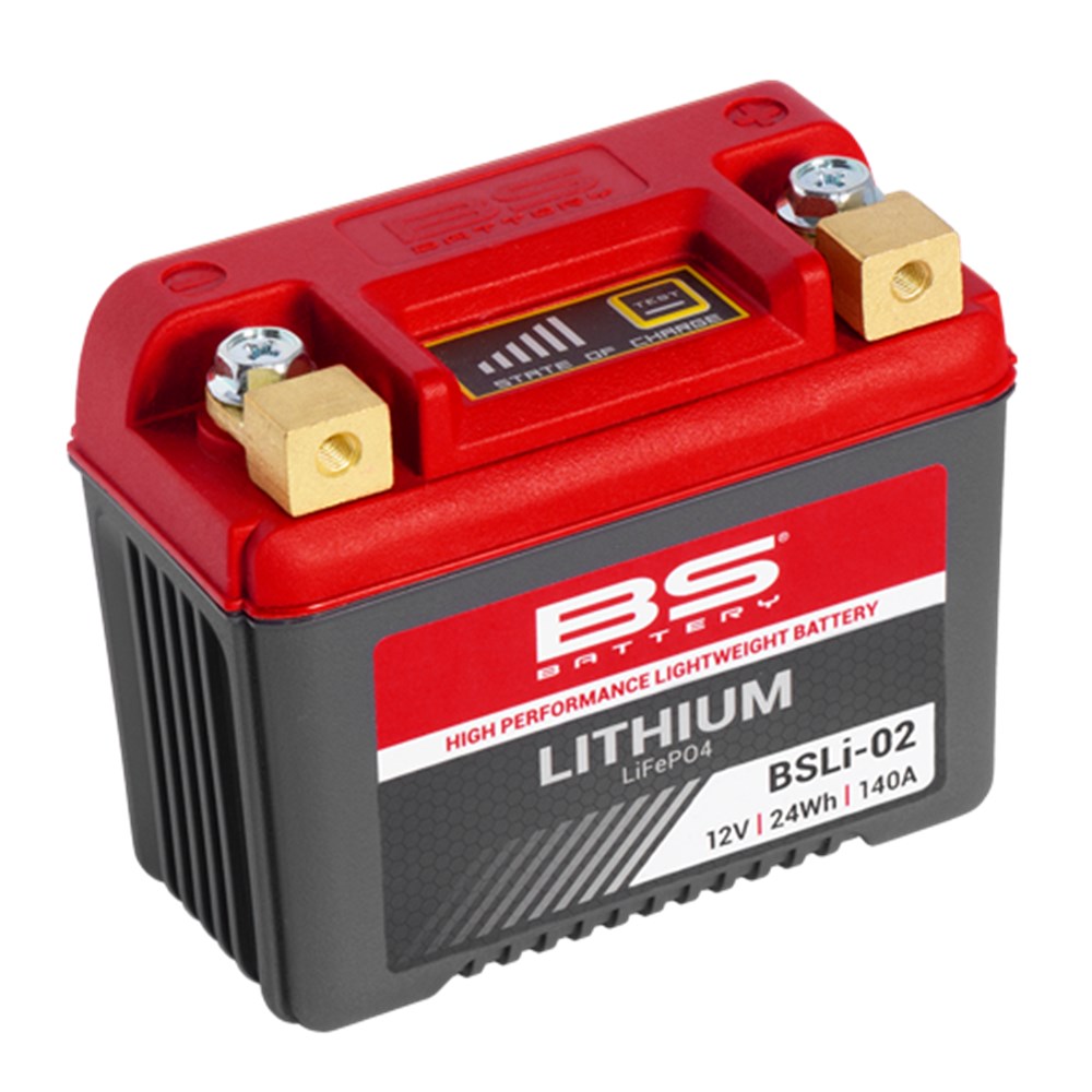BS BATTERIES LITHIUM BATTERY 24 Wh 140CCA - Battery - Cassons - Cassons