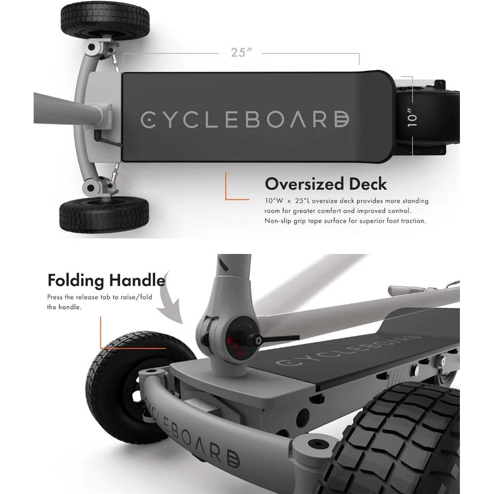 CYCLEBOARD EV - ROVER CARBON BLK/GRY (UN3481/CLASS 9) - Parts & Accessories - Cassons - Cassons