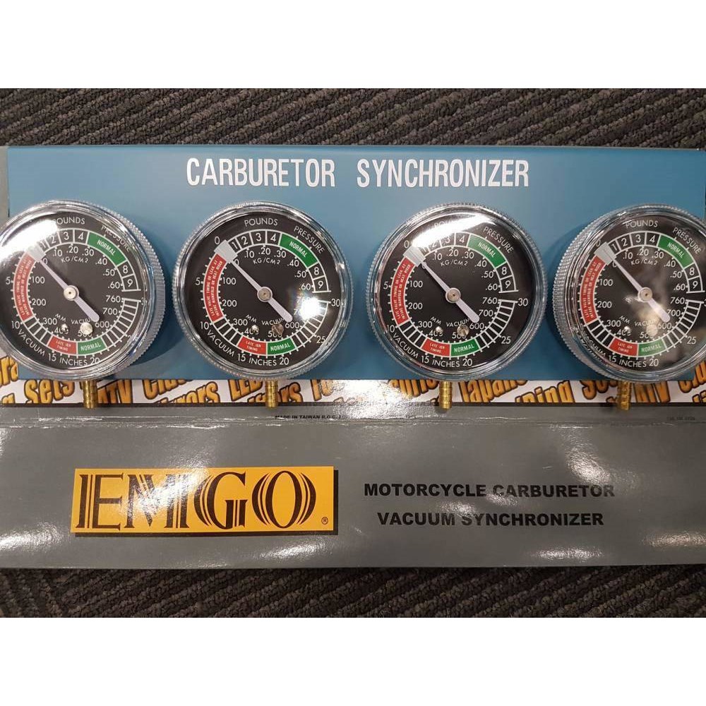 EMGO VACUUM GAUGE 4CYL - Tools - Cassons - Cassons