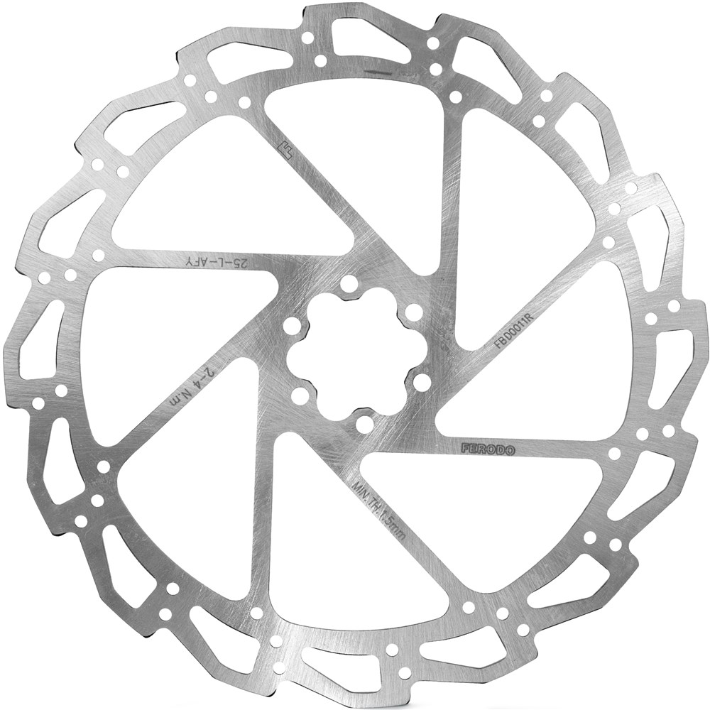 FERODO DISC ROTOR TZ-23 6-BOLT 220mm (2.0mm) - Cassons - Cassons