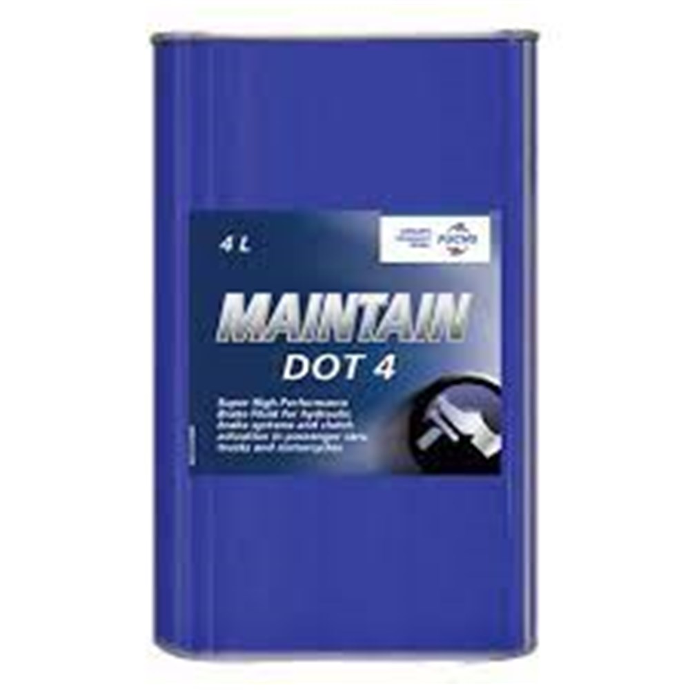 FUCHS MAINTAIN BRAKE FLUID DOT 4 (4L) - Brake & Clutch Fluids - Cassons ...