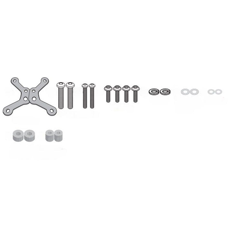 GIVI SCREEN FITTING KIT - TRIUMPH SPEED 400 24- (FOR A201,A210) (A6424A ...
