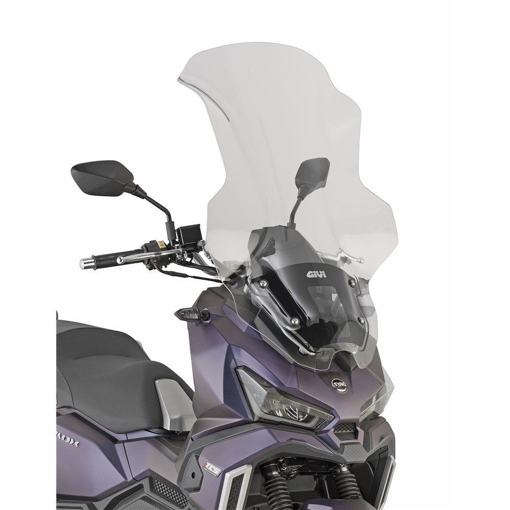 GIVI WINDSCREEN TRANSPARENT - SYM ADX 125 (2024) (D7069ST) - Screens ...