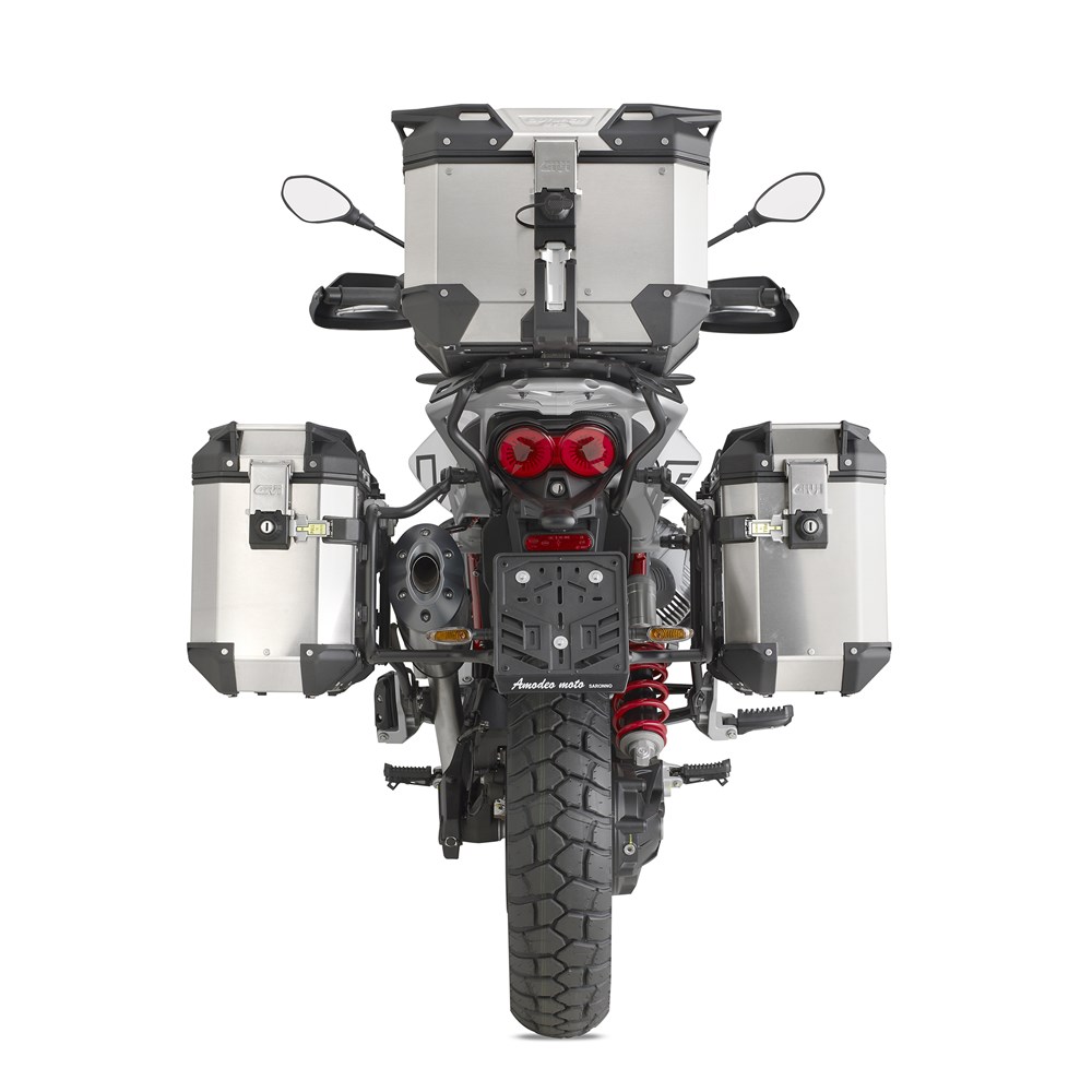 GIVI ONE-FIT PANNIER FRAMES OUTBACK - MOTO GUZZI V85 TT 24- (CAM ...
