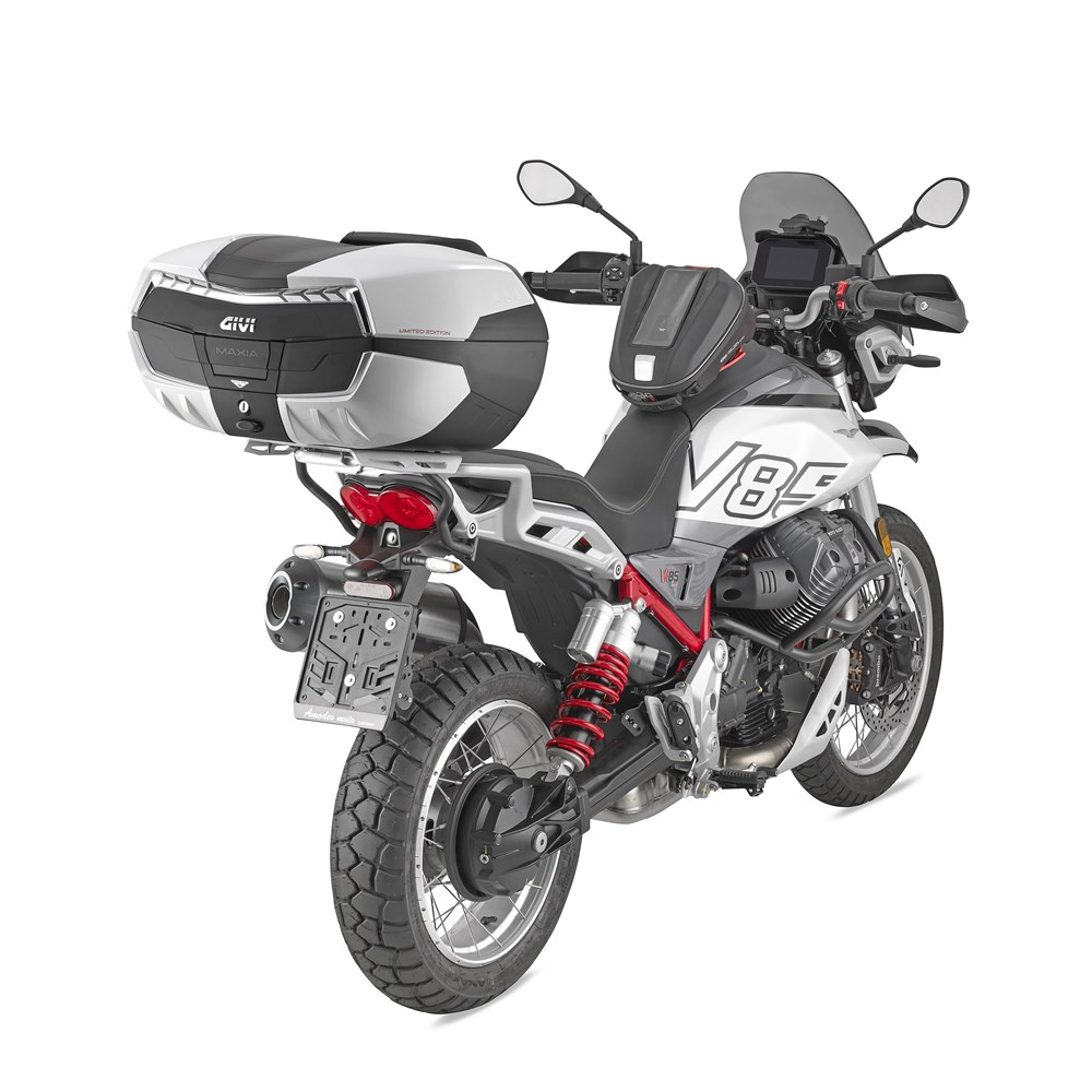 GIVI SPECIFIC MONOKEY ALUMINIUM REAR RACK - MOTO GUZZI V85TT 24- (PLATE ...