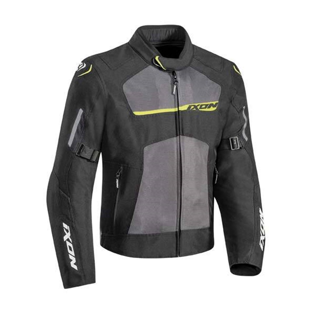 RAPTOR JACKET - BLACK/GREY/BRIGHT YELLOW - Road - Jackets - Textile ...