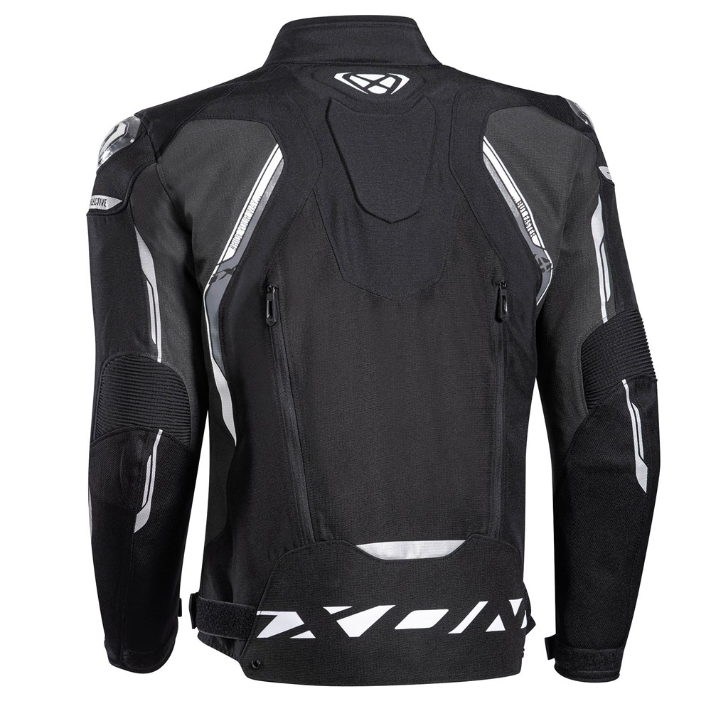BLASTER JACKET - BLACK/WHITE - Road - Jackets - Textile - Cassons - Cassons