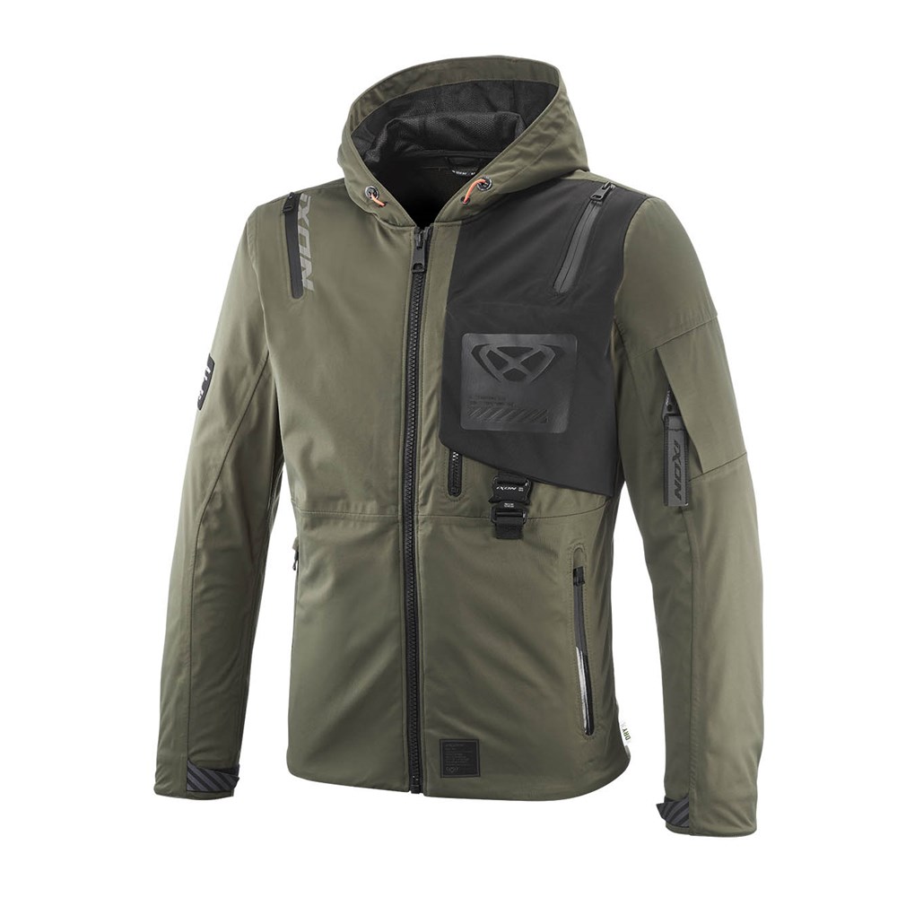 M-QUARTER JACKET - KHAKI/BLACK - Cassons - Cassons