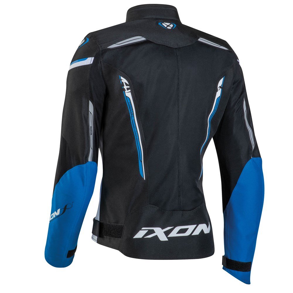 STRIKER AIR WP LADY JACKET - BLACK/WHITE/BLUE - Road - Jackets ...