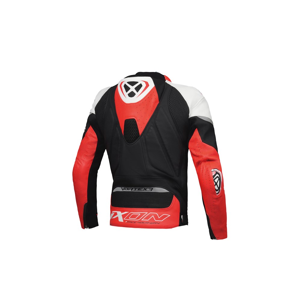 VORTEX 3 JACKET - BLACK/WHITE/RED - Road - Jackets - Leather - Cassons ...