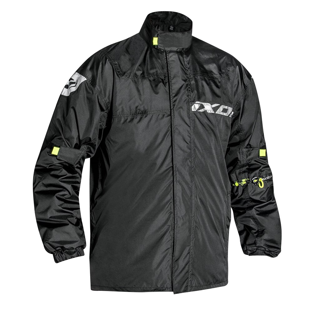 MADDEN JACKET - BLACK/BRIGHT YELLOW - Road - Rainwear - Cassons - Cassons