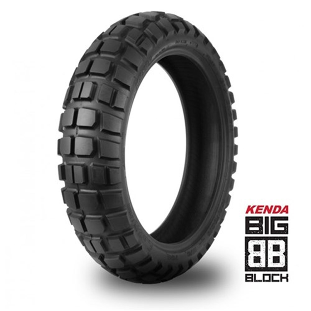 KENDA 140/90B16 K784 BIG BLOCK TL 77Q M+S (DOT) - Adventure - Cassons - Cassons