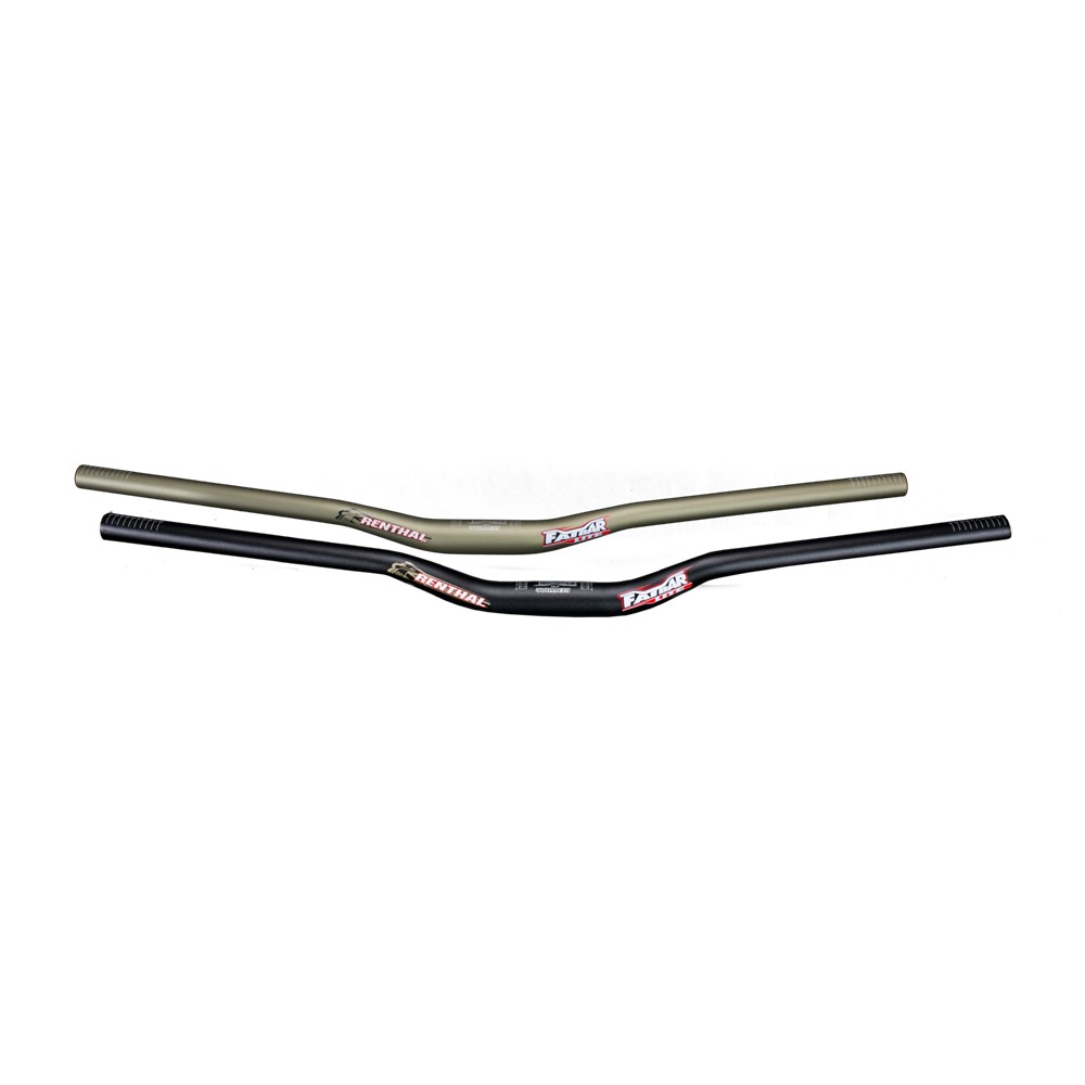 RENTHAL H/BAR MTB - FATBAR LITE 31.8mm 760mm WIDE/10mm RISE GOLD [SPC01 ...