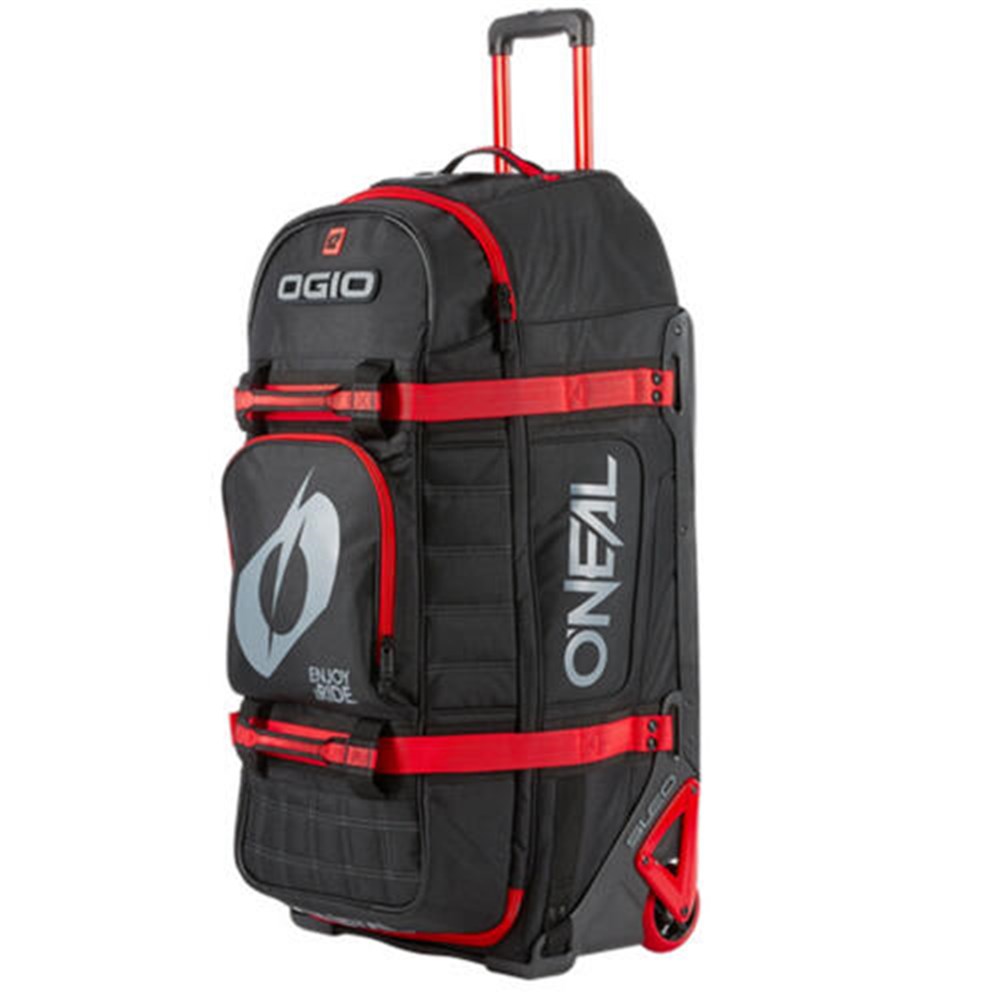 ONEAL OGIO GEAR BAG - RIG 9800 (WHEELED) BLACK/RED (WAS ON1316100 ...