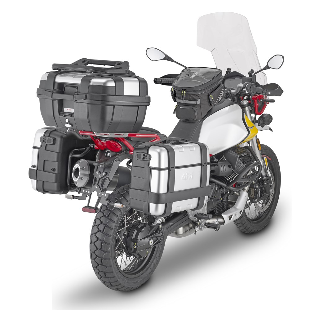 GIVI ONE-FIT PANNIER FRAMES RAPID RELEASE -MOTO GUZZI V85 TT 19-23 ...