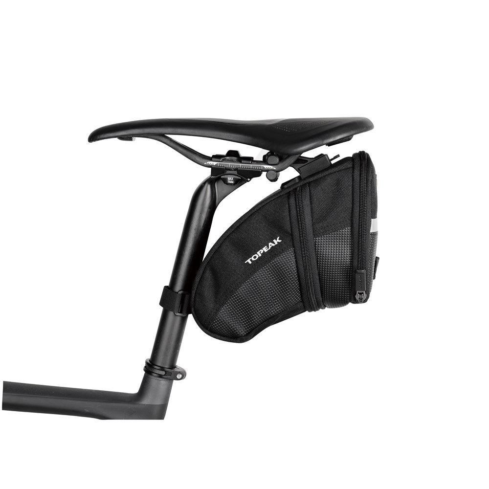 TOPEAK AERO WEDGE PACK W/ FIXER F25 (LG) - Saddle Bags - Cassons - Cassons