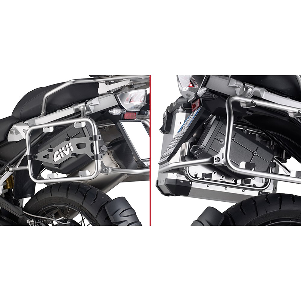 GIVI S250 TOOLBOX FITTING KIT ON ORIGINAL PANNIERS - BMW R1200GSA 14-24 ...