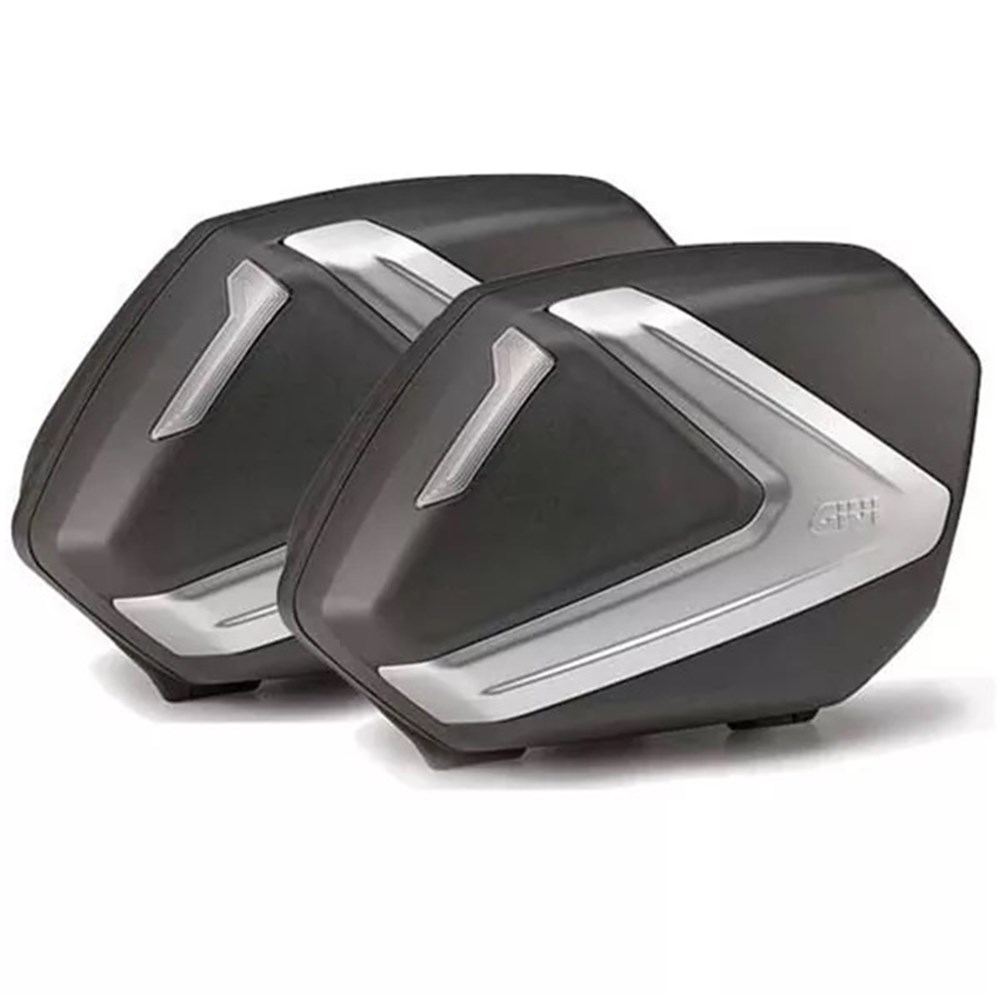 GIVI PLX PANN PAIR 37L BLK/SIL TECH *PLX - Side-Cases/Panniers ...