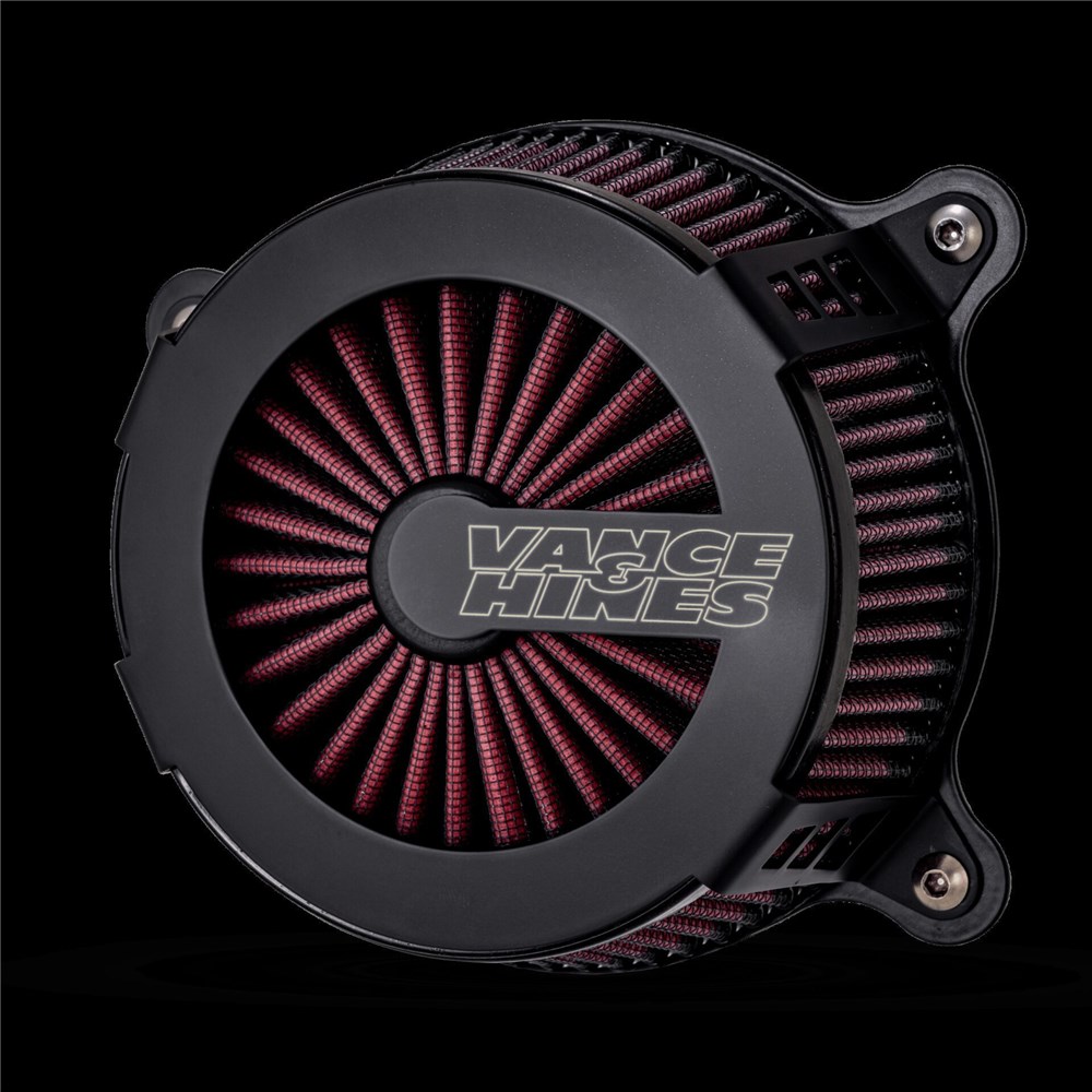 V&H VO2 CAGE FIGHTER AIR INTAKE BLACK SOFTAIL 18-22 TOURING 17-22 (WAS ...
