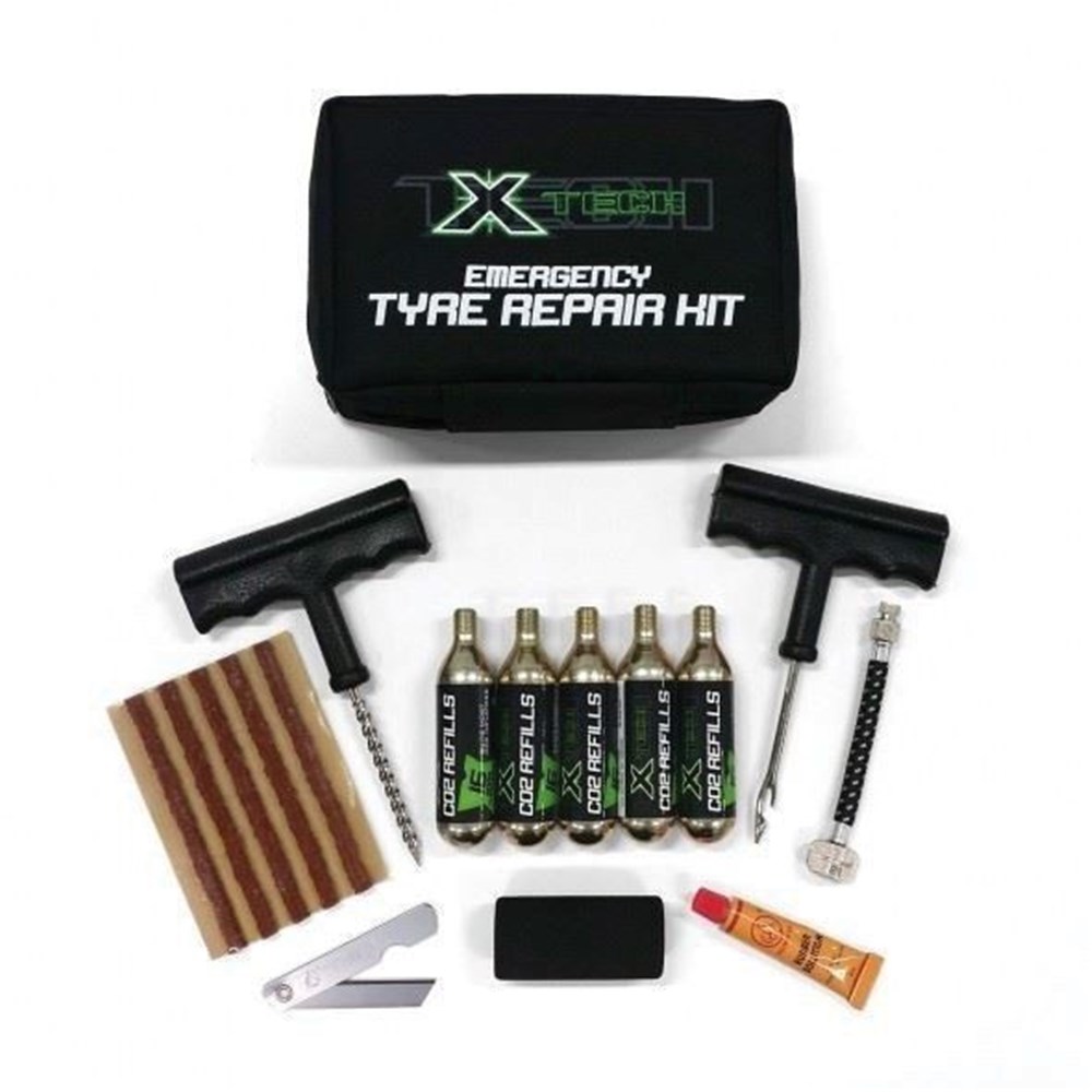 X-TECH EMERGENCY TYRE REPAIR KIT (CANNOT AIR FRGHT THIS ITEM) (UN1013/2 ...